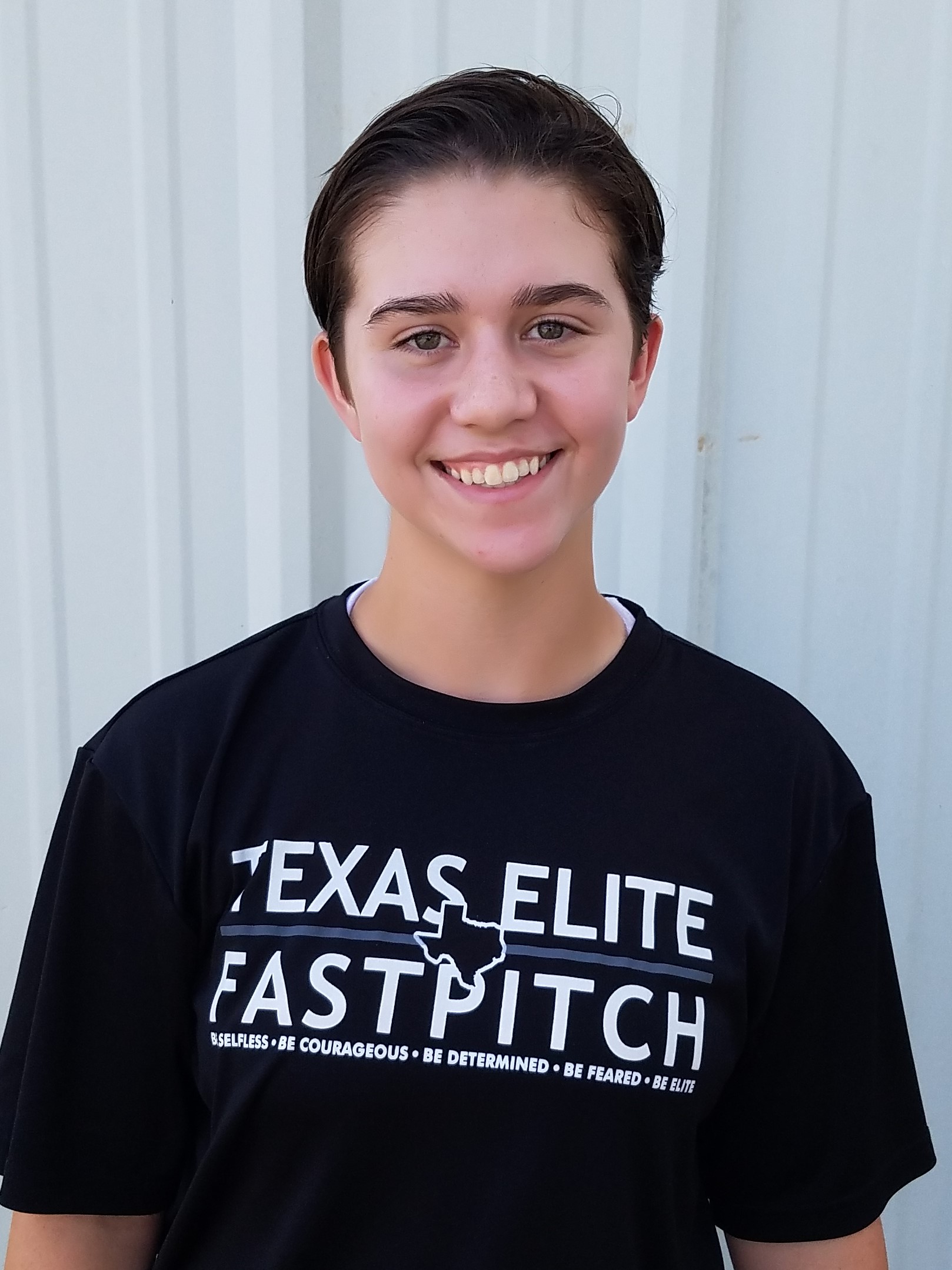 Riley Walsh – Headshot Black Practice | Texas Elite Fastpitch